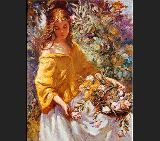 Jose Royo Primavera painting | framed paintings for sale