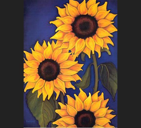 Unknown Artist Sunflowers by Will Rafuse painting | framed paintings ...