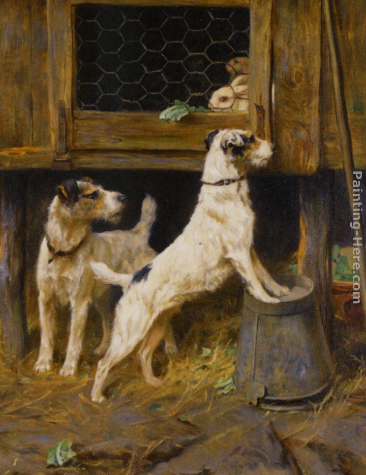 Arthur Wardle In The Conservatory painting | framed paintings for sale